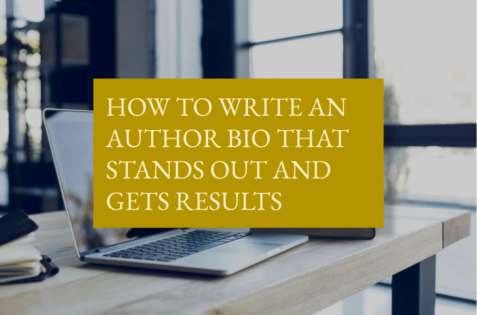 How to write an author bio that stands out and gets results - The Niche ...